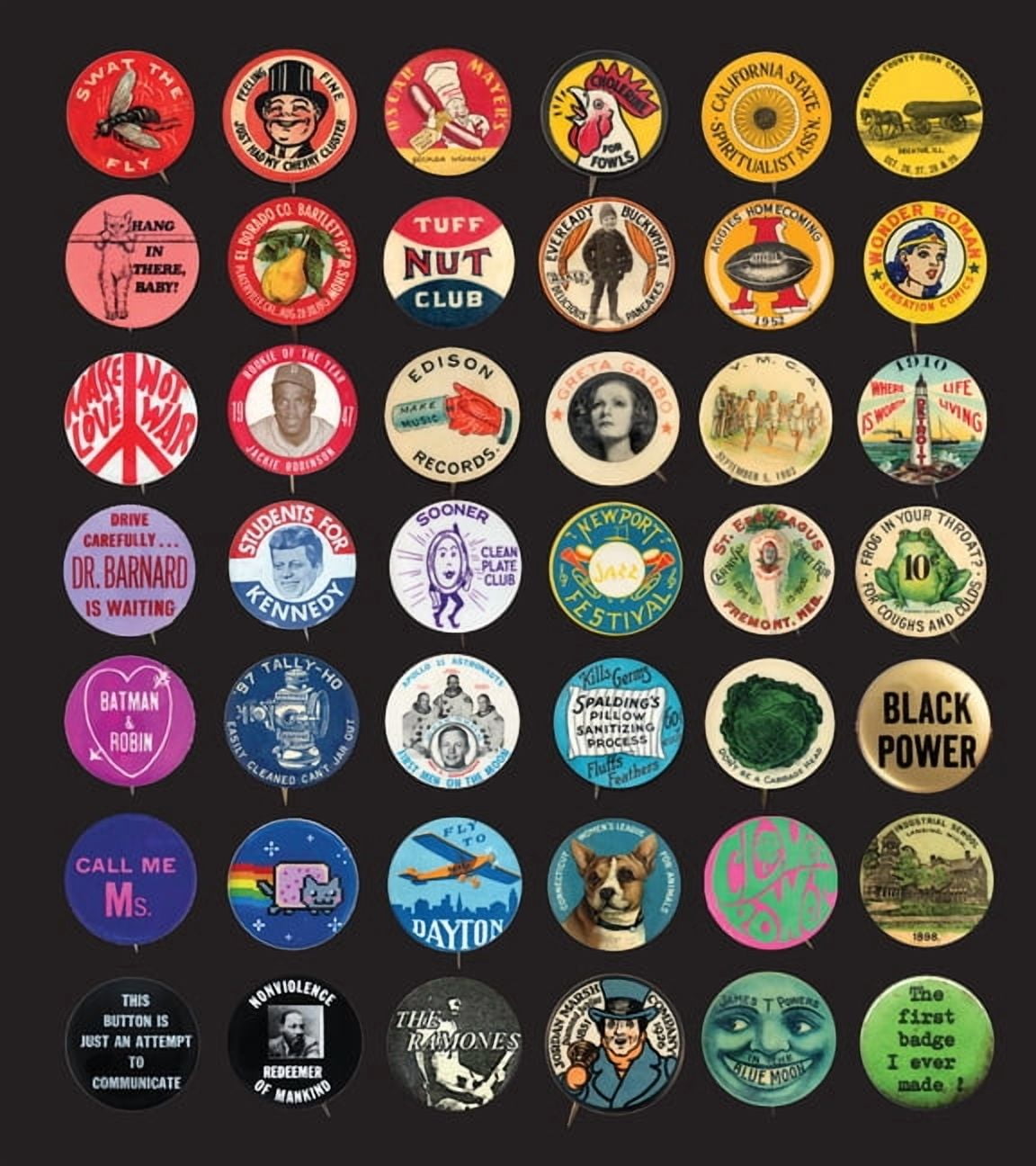 Button Power: 125 Years of Saying It with Buttons, (Hardcover ...