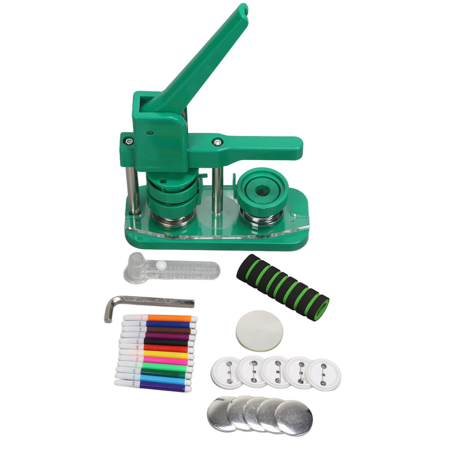 Button Press Maker, Integrated Molding Portability Button Maker Machine ...