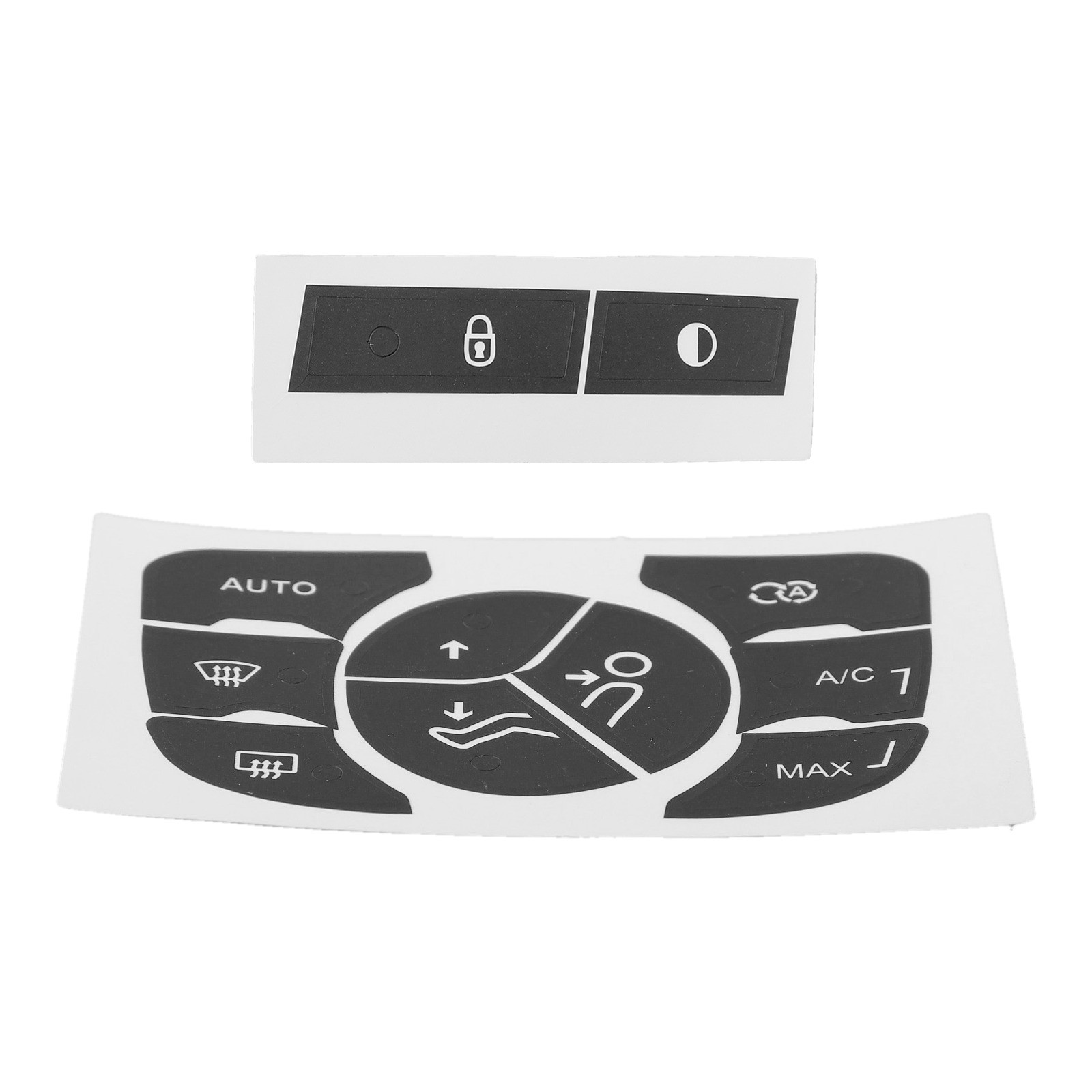 Button Repair Decal Sticker For C4 2014-2018 A/C Control Button Worn ...