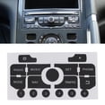 Button Repair Decal Sticker for 308 3008 C5 C3 Nav Radio - Walmart.com