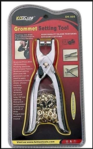 Button Snap Fastener Kit 100 Pieces Stainless Steel Silver Color with ...