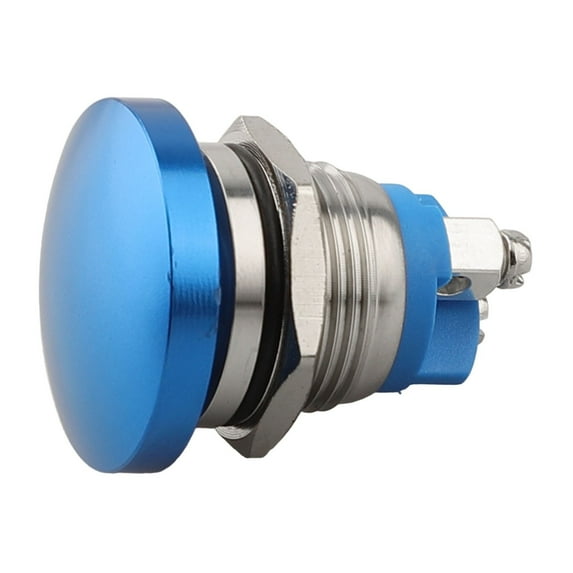 Button Switch Mushroom Head Momentary Self-Reset Mushroom Button Switch ...