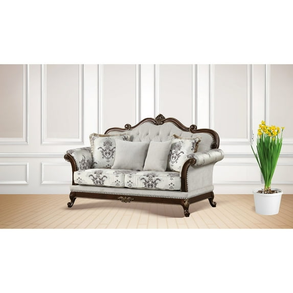 Button Tufted Back Cushion | Transform Your Living Room into a Realm of ...