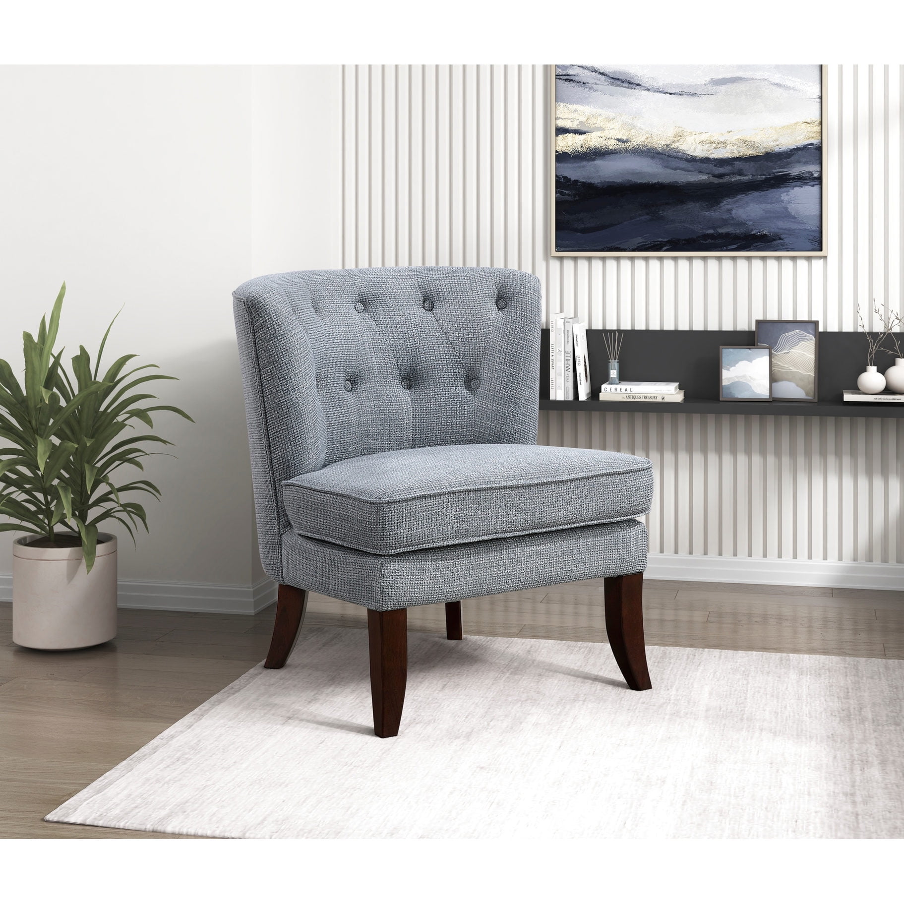 Button Tufted Design / For Living Room and Bedroom / High - Comfort ...