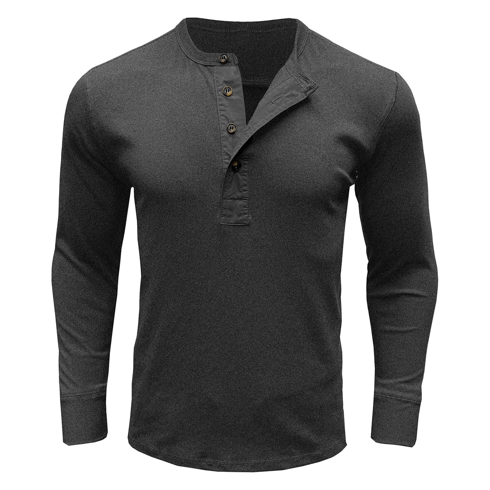 Button Up Shirt Men,Button Up Shirts for Men,Men's Round Neck Pullover ...