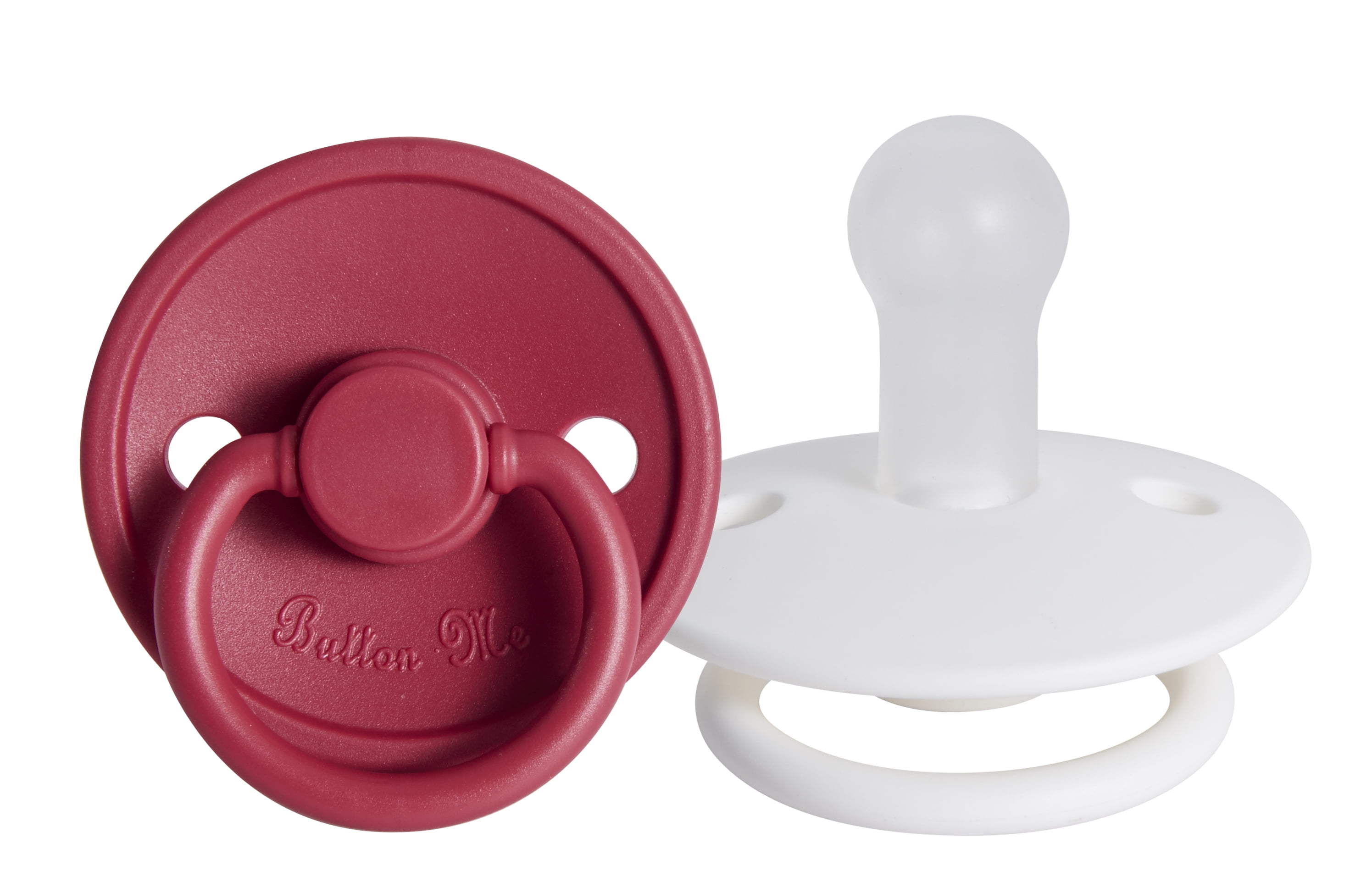 ButtonMe Baby Pacifier – Hospital-Grade Soft Silicone Infant Paci ...