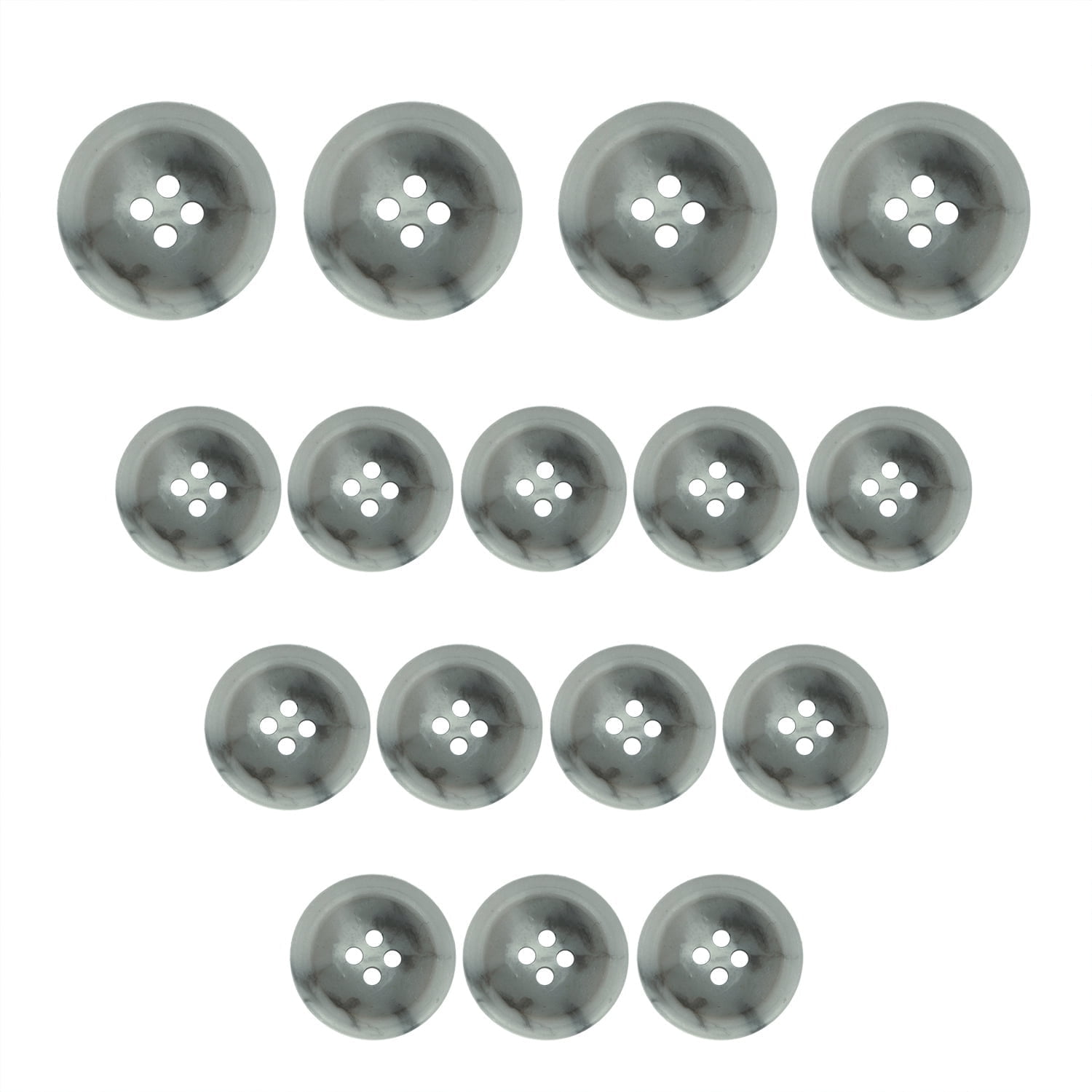 ButtonMode Regular Suit Buttons 16pc Set includes 4 Buttons measuring ...