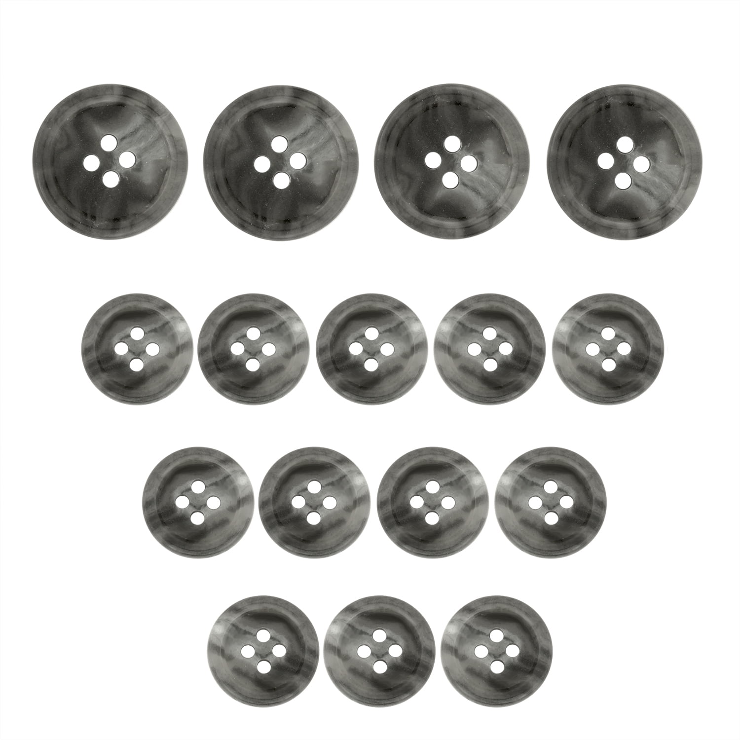 ButtonMode Regular Suit Buttons 16pc Set includes 4 Buttons measuring ...