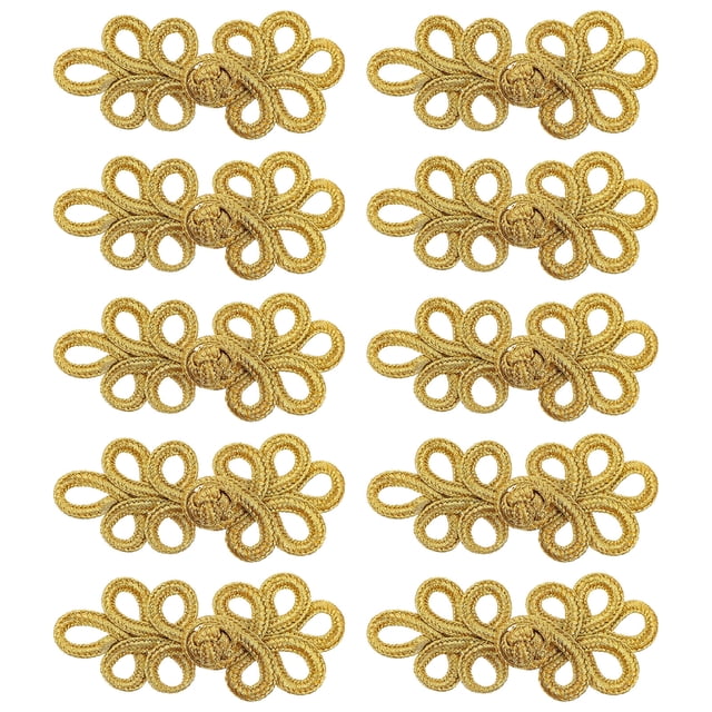Buttons Chinese Frog Sewing Button Knots Clothing Closure Fasteners ...