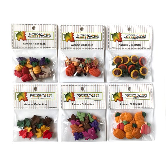 Buttons Galore 50+ Assorted Buttons for Sewing & Crafts - Autumn - Set ...