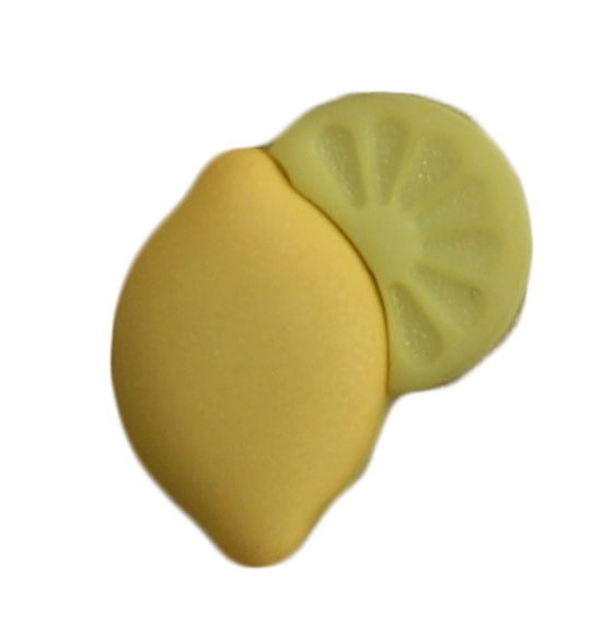 Buttons Galore Bulk Novelty Buttons - Lemon - 100 Buttons - Walmart.com