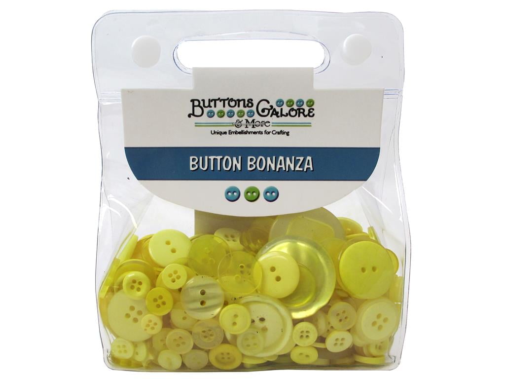 Buttons Galore Button Bonanza 8oz Sunshine - Walmart.com