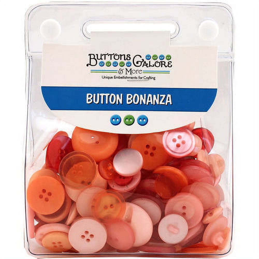 Buttons Galore Button Bonanza 8oz, Vintage Rose - Walmart.com
