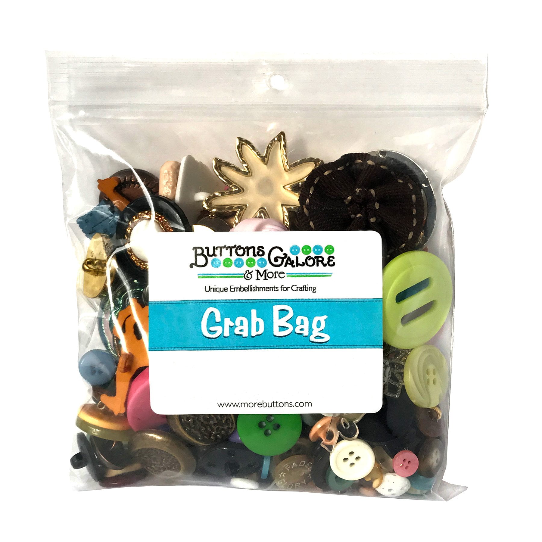 Buttons Galore Button Grab Bag Great - Walmart.com