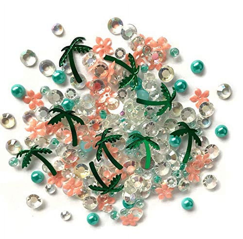 Buttons Galore Embellishments Iridescent Acrylic Gems, Shaped Sequins ...