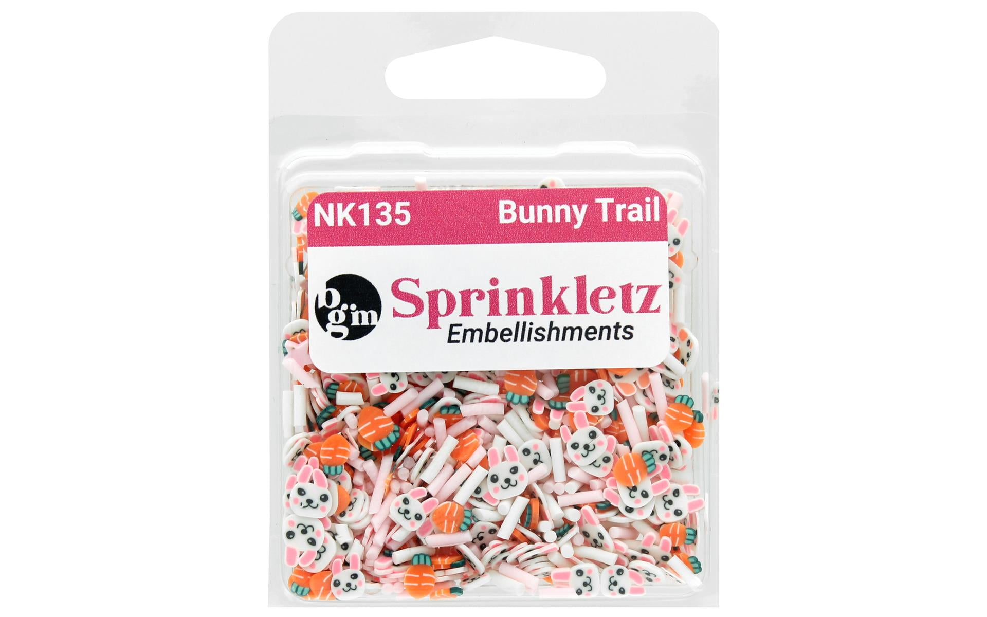Buttons Galore Sprinkletz Embellishments 12g-Bunny Trail - Walmart.com