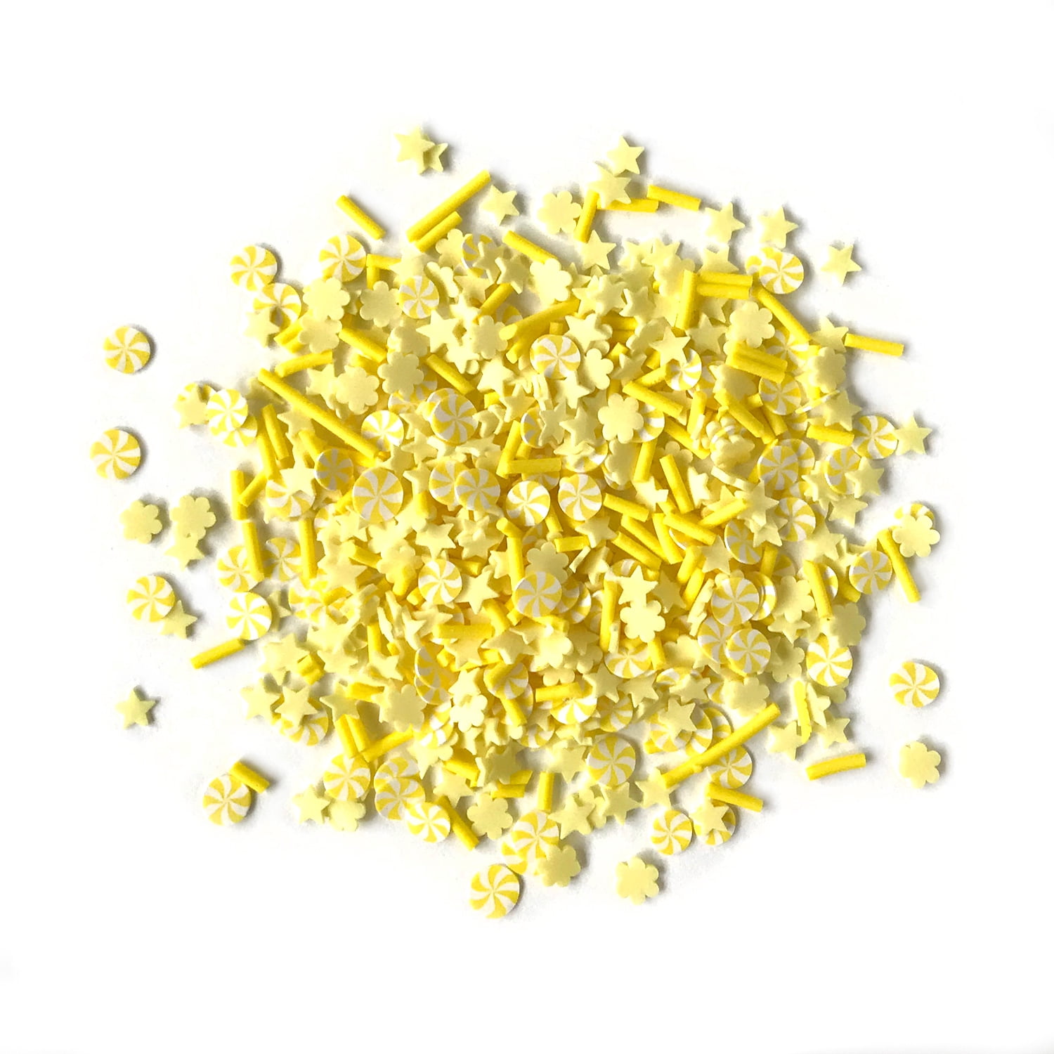 Buttons Galore Sprinkletz Embellishments 12g-Canary - Walmart.com