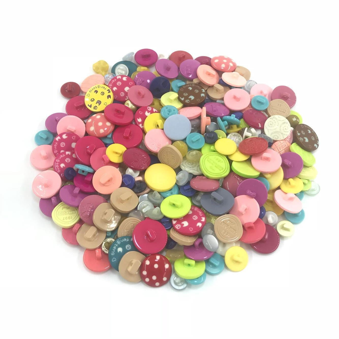 Buttons Resin Buttons 2 and 4 Holes Assorted Buttons for Sewing Crafts ...
