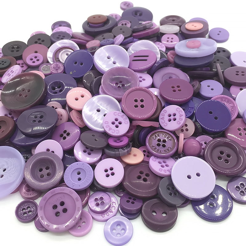 Buttons Resin Buttons 2 and 4 Holes Assorted Buttons for Sewing Crafts ...