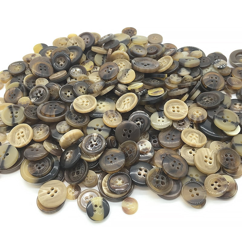 Buttons Resin Buttons 2 and 4 Holes Assorted Buttons for Sewing Crafts ...