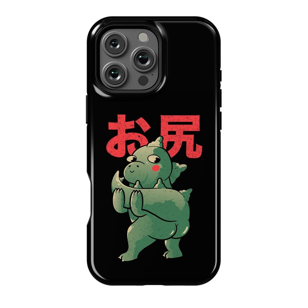 Buttzilla Funny Monster Artwork For iPhone 11 to 17 Pro Max Compatible ...