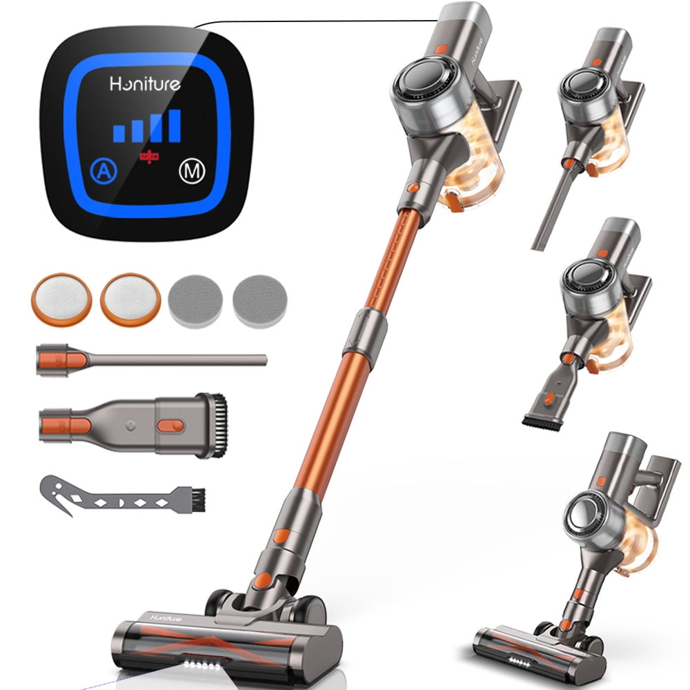 Buture Cordless Stick Vacuum Cleaner with Touch Display And 45min ...