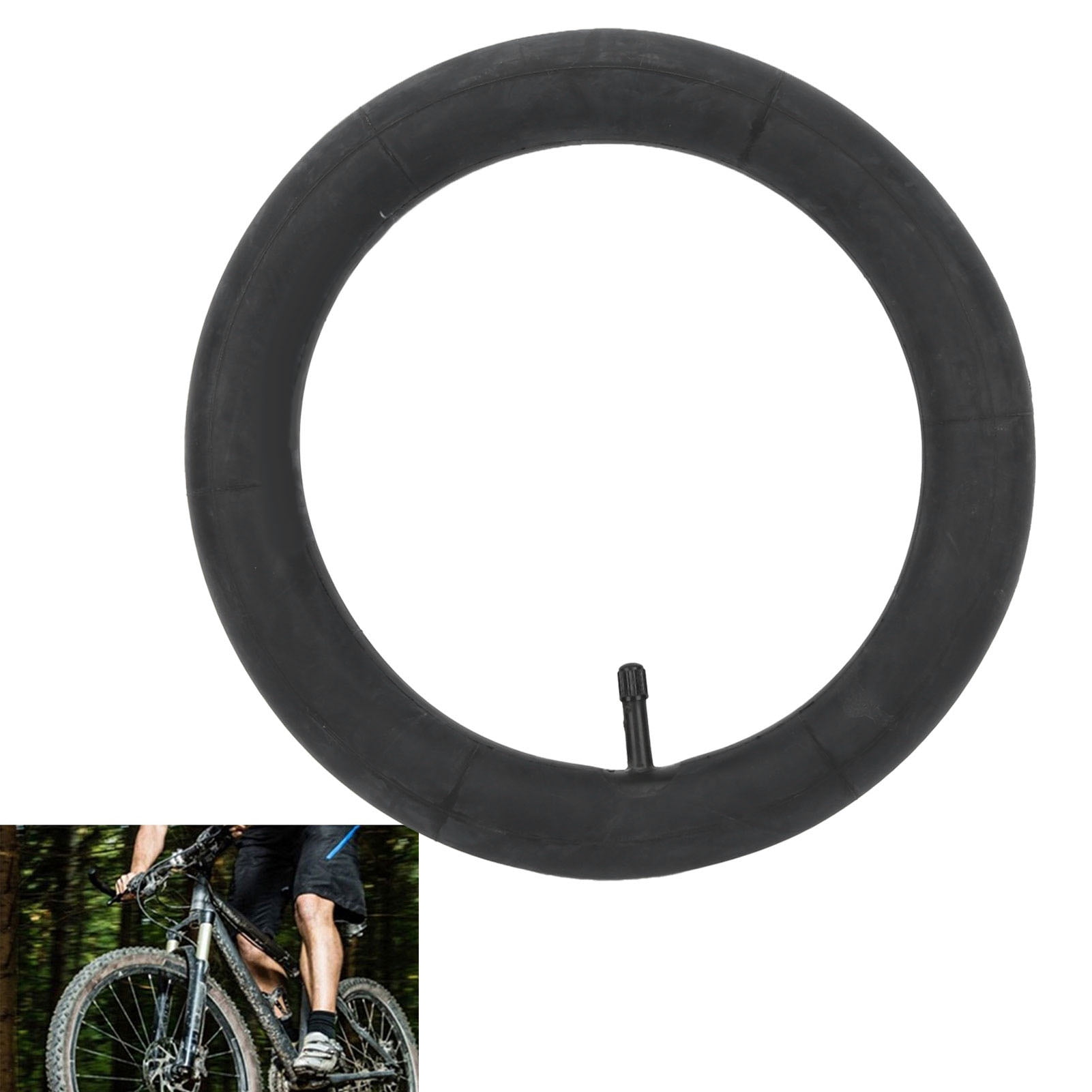 Butyl Rubber Inner Tubes, Bike Inner Tubes Durable With Schrader Valve ...