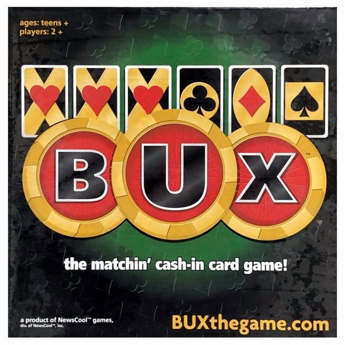 Bux Matchin' Cash-In Card Game (For 2+ Players) - Walmart.com