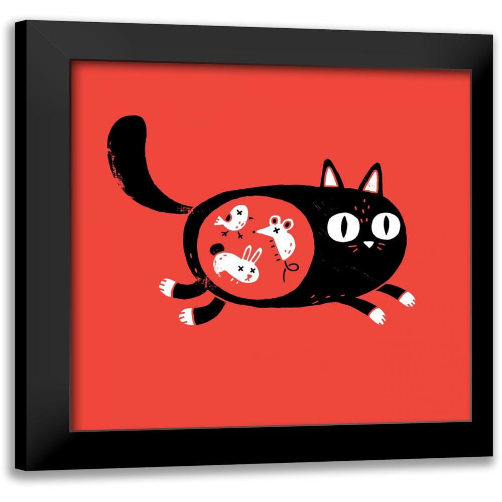 Buxton, Michael 15x15 Black Modern Framed Museum Art Print Titled - Its ...