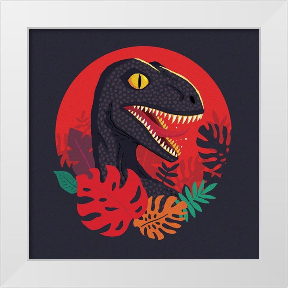 Buxton, Michael 26x26 White Modern Wood Framed Museum Art Print Titled ...