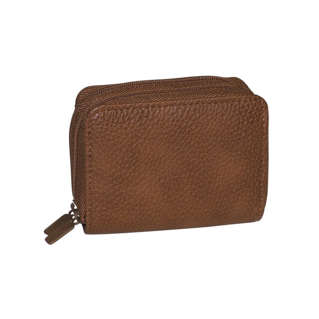 Buxton Womens RFID Identity Safe Card Wizard Wallet, Mahaogany ...