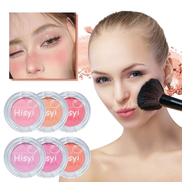 （Buy 2 Get 3） Seniver Powder Blush Blush Makeup Powder Blush Soft and ...