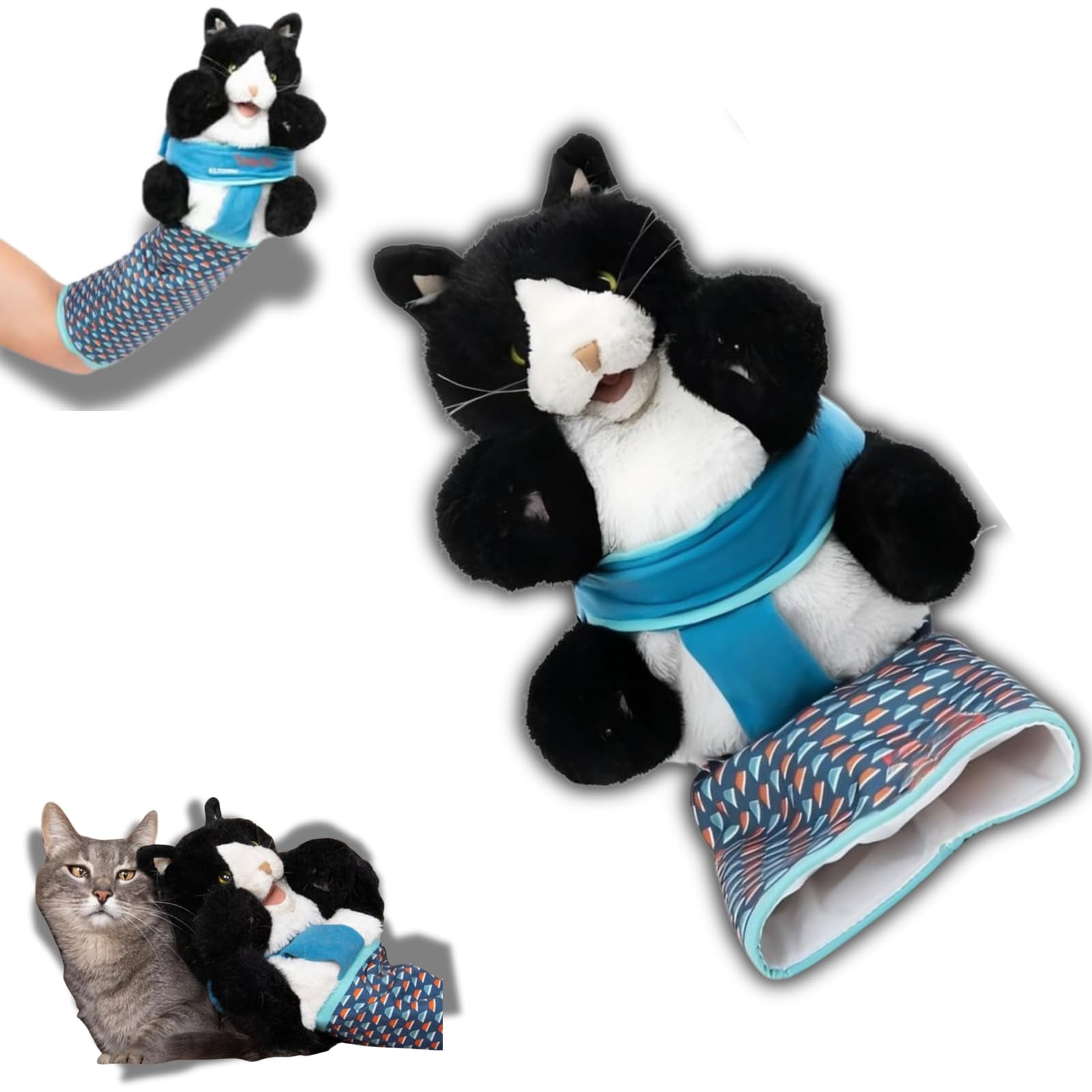 Cat Toy Cat Wrestling Toy Puppet, Cat Wrestling Glove Toy Puppet, Cat ...