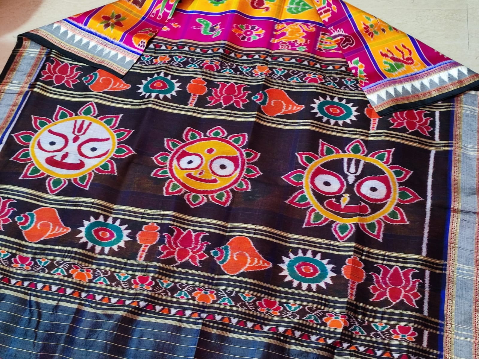 Buy Authentic Handcrafted Odisha LORD JAGANNATH, BALBHADRA & Subhadra ...