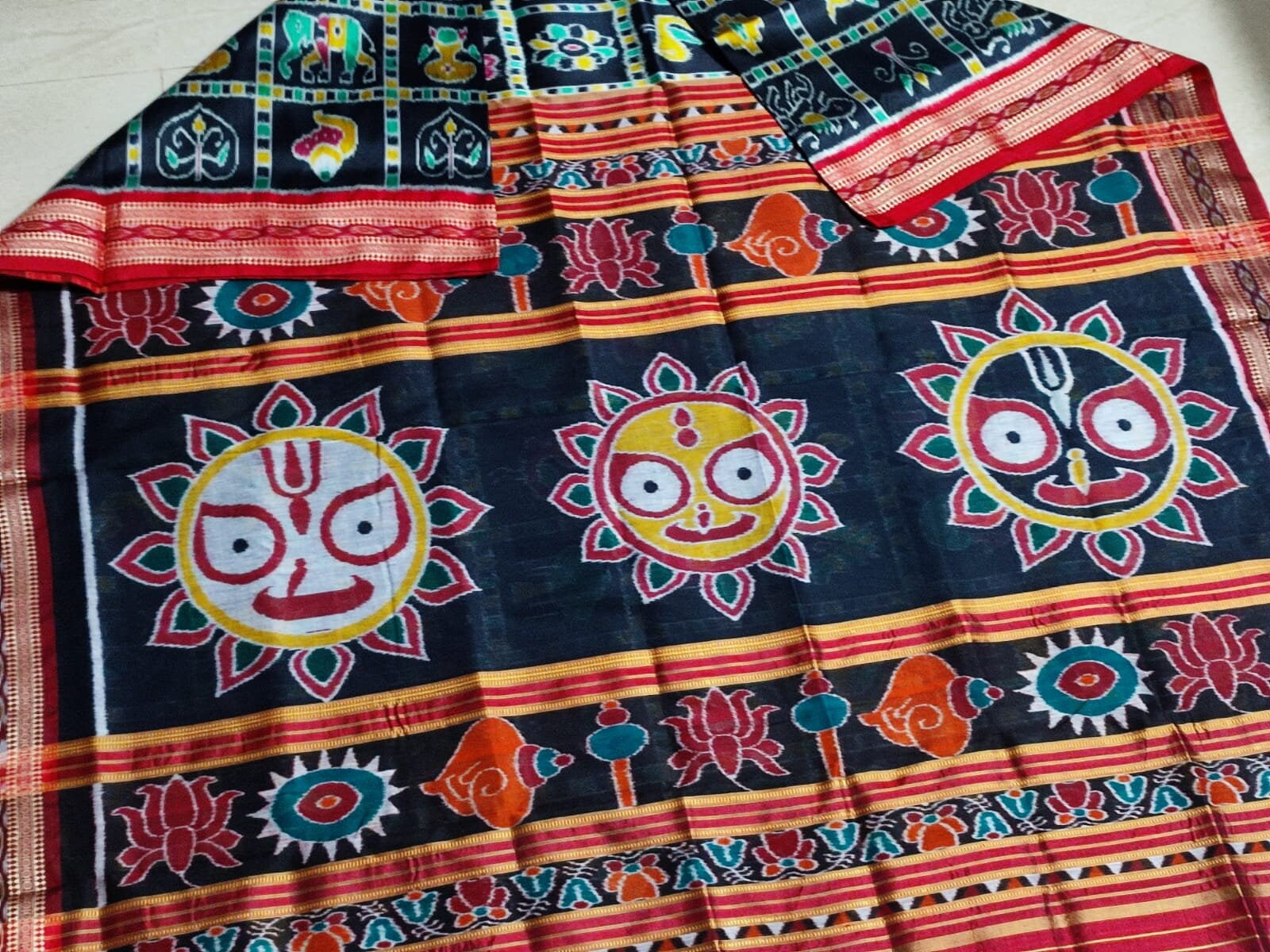 Buy Authentic Handcrafted Odisha Sambalpuri khandua silk pata Sarees ...