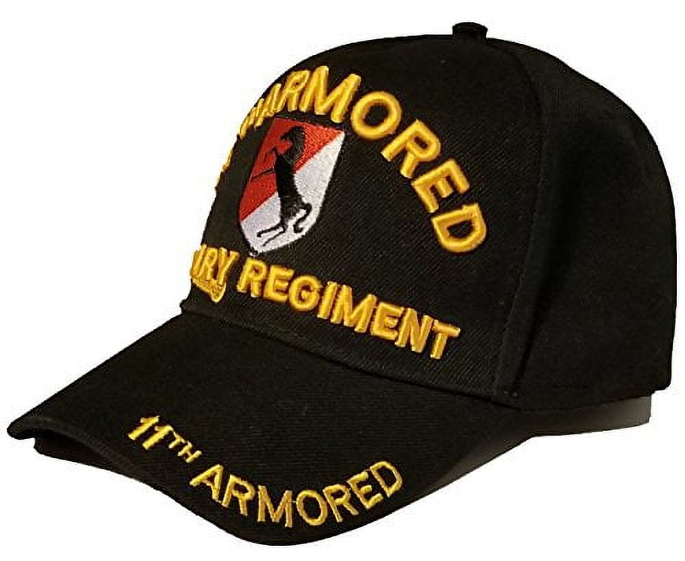 Buy Caps and Hats 11th Armored Cavalry Regiment Cap 11th ACR Hat Black ...