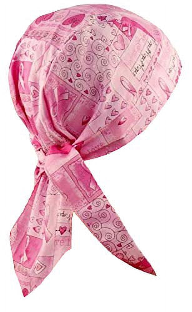Buy Caps and Hats Pink Ribbon Butterfly Flydanna Headwraps Womens Skull ...