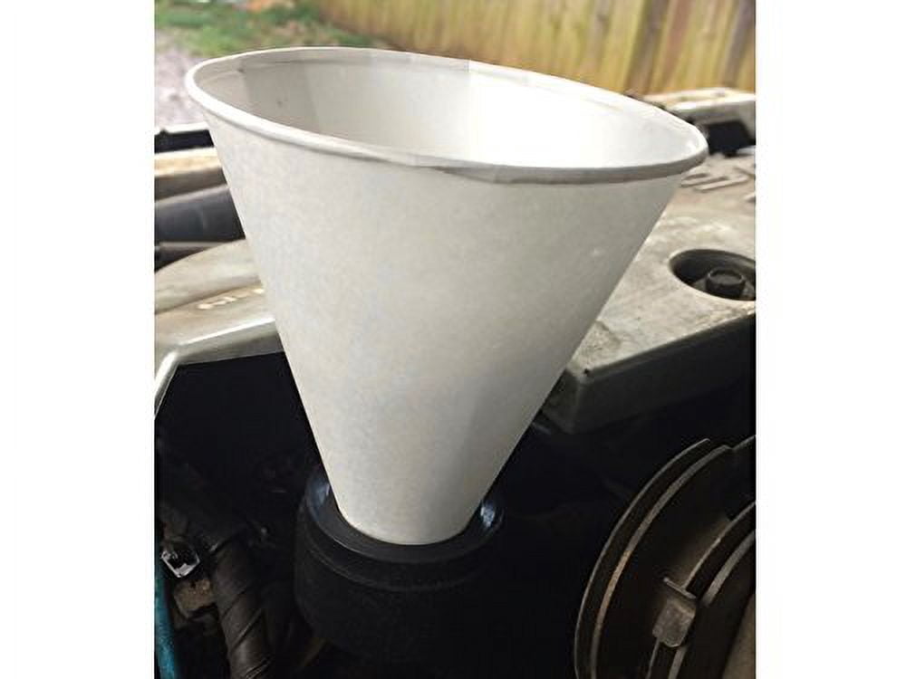 -Buy - Dot Red - Recyclable Paper Cone Oil Funnel 10 oz Disposable ...