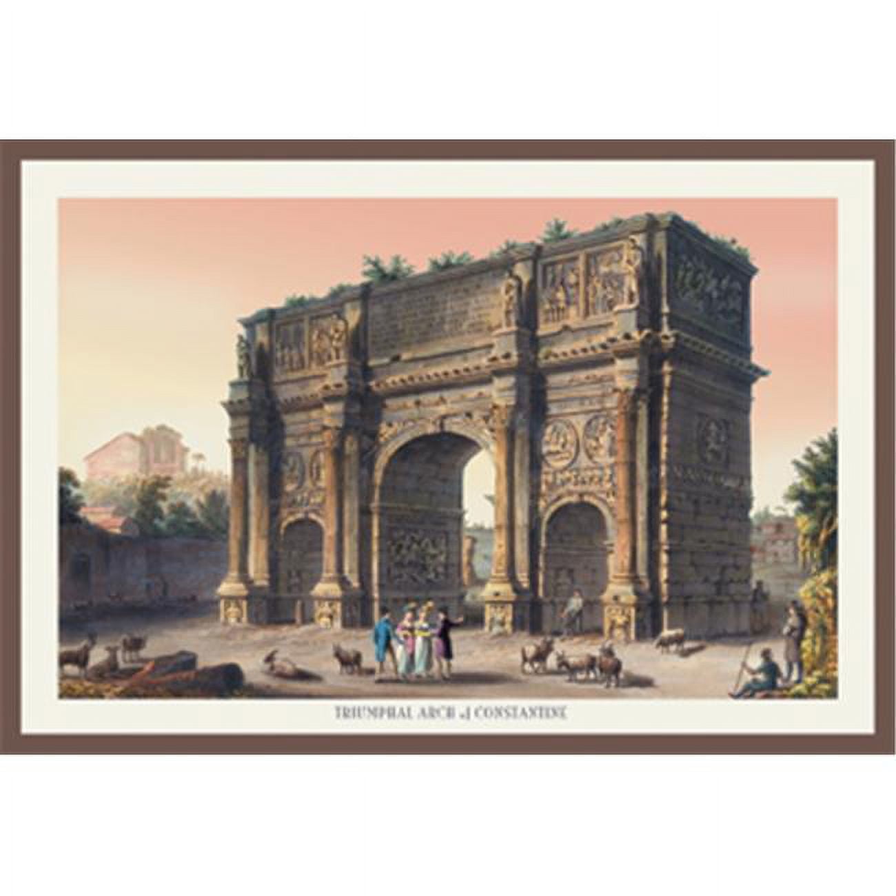 Buy Enlarge 0-587-15796-8P20x30 Triumphal Arch of Constantine- Paper ...