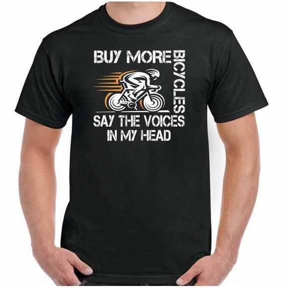 Buy More Bicycles Cycling Mtb Bmx Mountain Road Bike Cyclist T-Shirt ...
