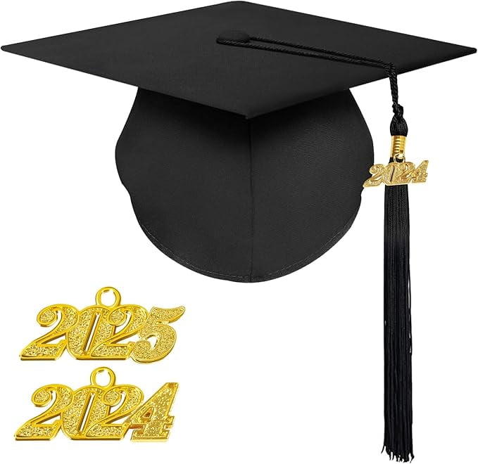 Buy Multiple Save 10% VIWING Unisex Matte Graduation Cap with 2025 Year ...