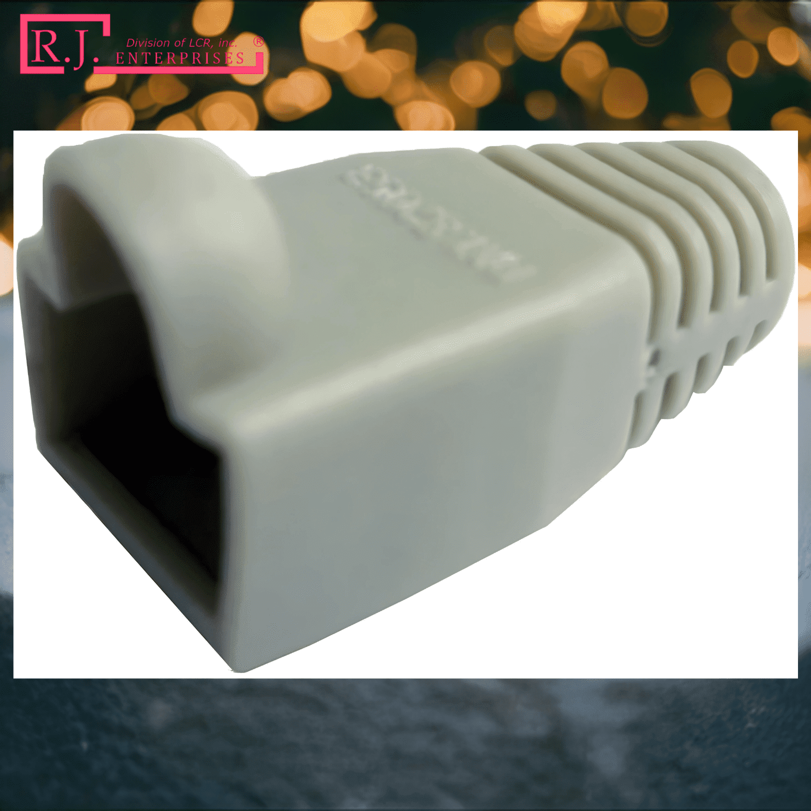 R.J. Enterprises - RJ45 Strain Relief Boot Grey (100 Pcs) - Walmart ...