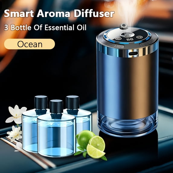Buy One Get Three Car Aroma Diffuser, Compact Portable Humidifier with ...