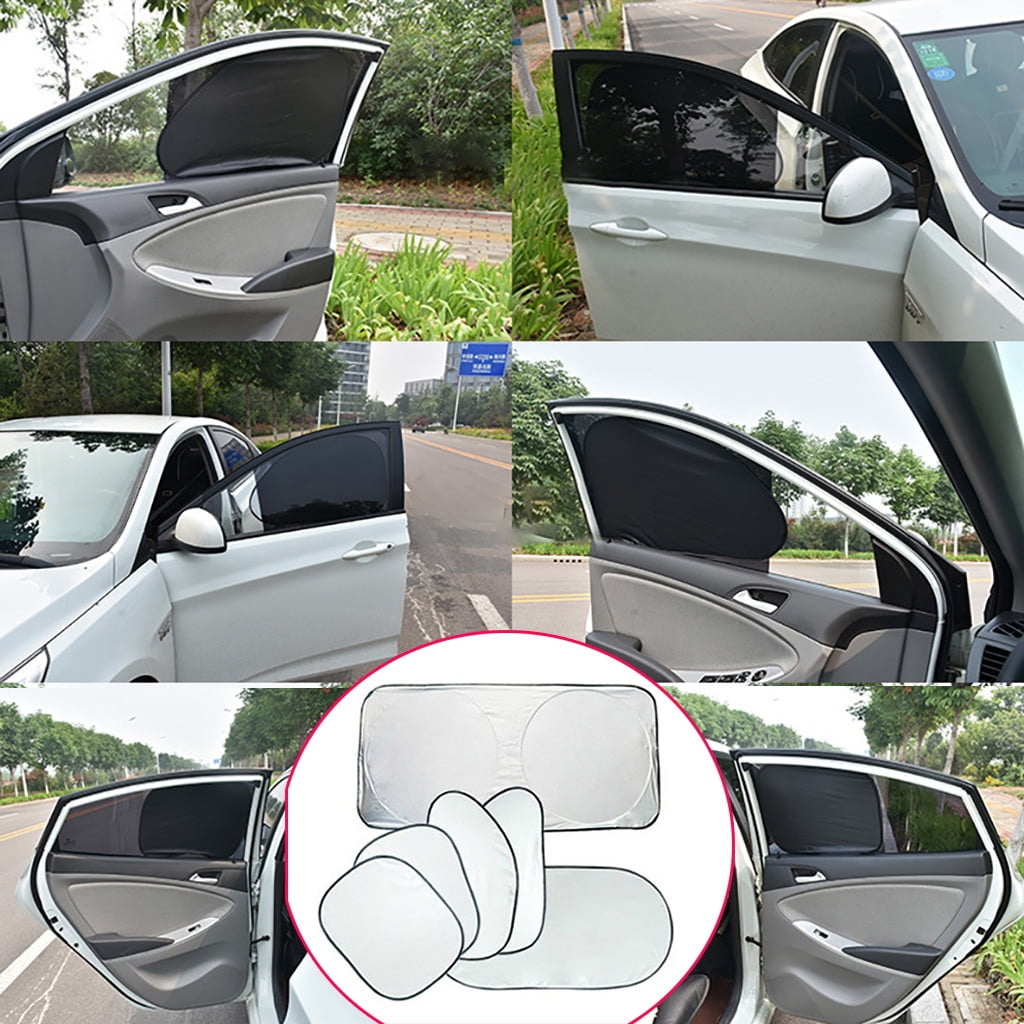 Buy More Save, Car Window Sunshade, 6 Panels, Windshield Visor Cover ...