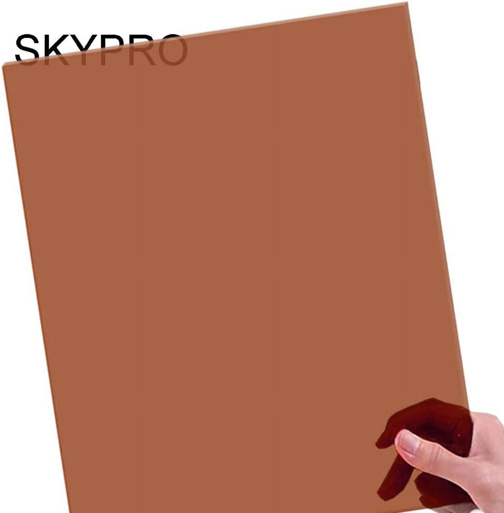 Buy Tea Color Transparent Fluorescent Colored Acrylic Plexiglass Sheet ...