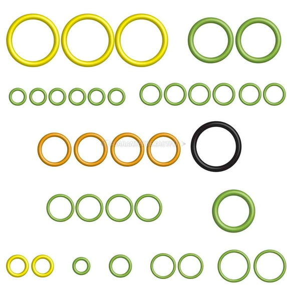 BuyAutoParts A/C System O-Ring and Gasket Kit AP-30633AN - Walmart.com