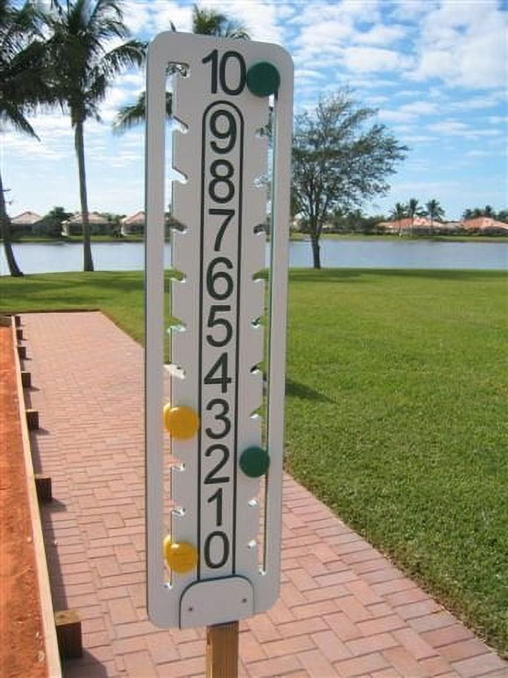 BuyBocceBalls Bocce Scoreboard (with Free Measuring Device; Choice of ...