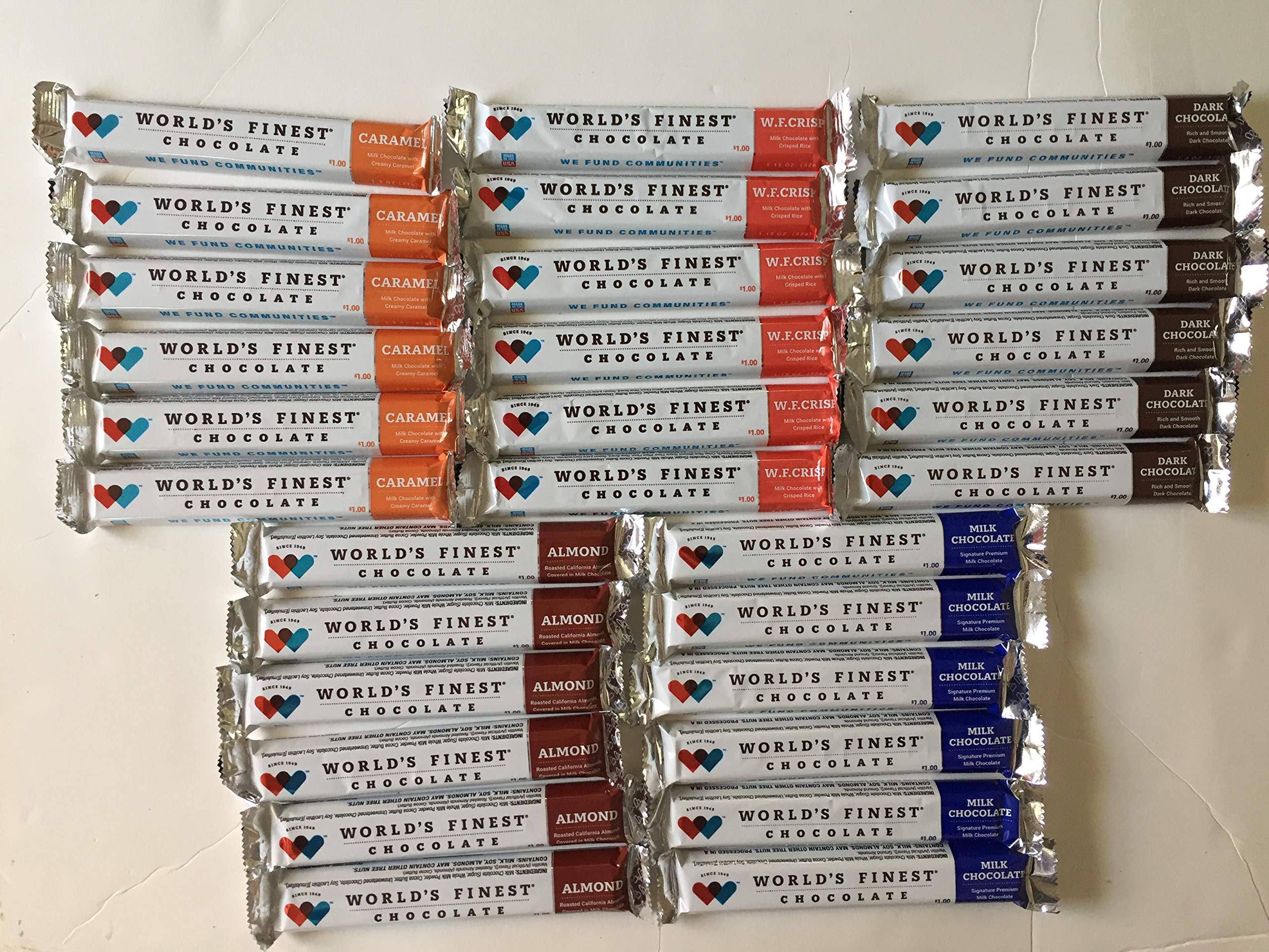 BuyBocceBalls Listing - 30 Bars - World's Finest Chocolate - Variety ...