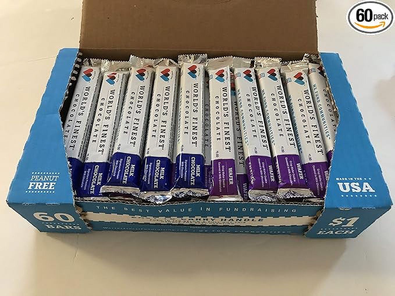 BuyBocceBalls Listing - 60 Bars - World's Finest Chocolate -30 Milk ...