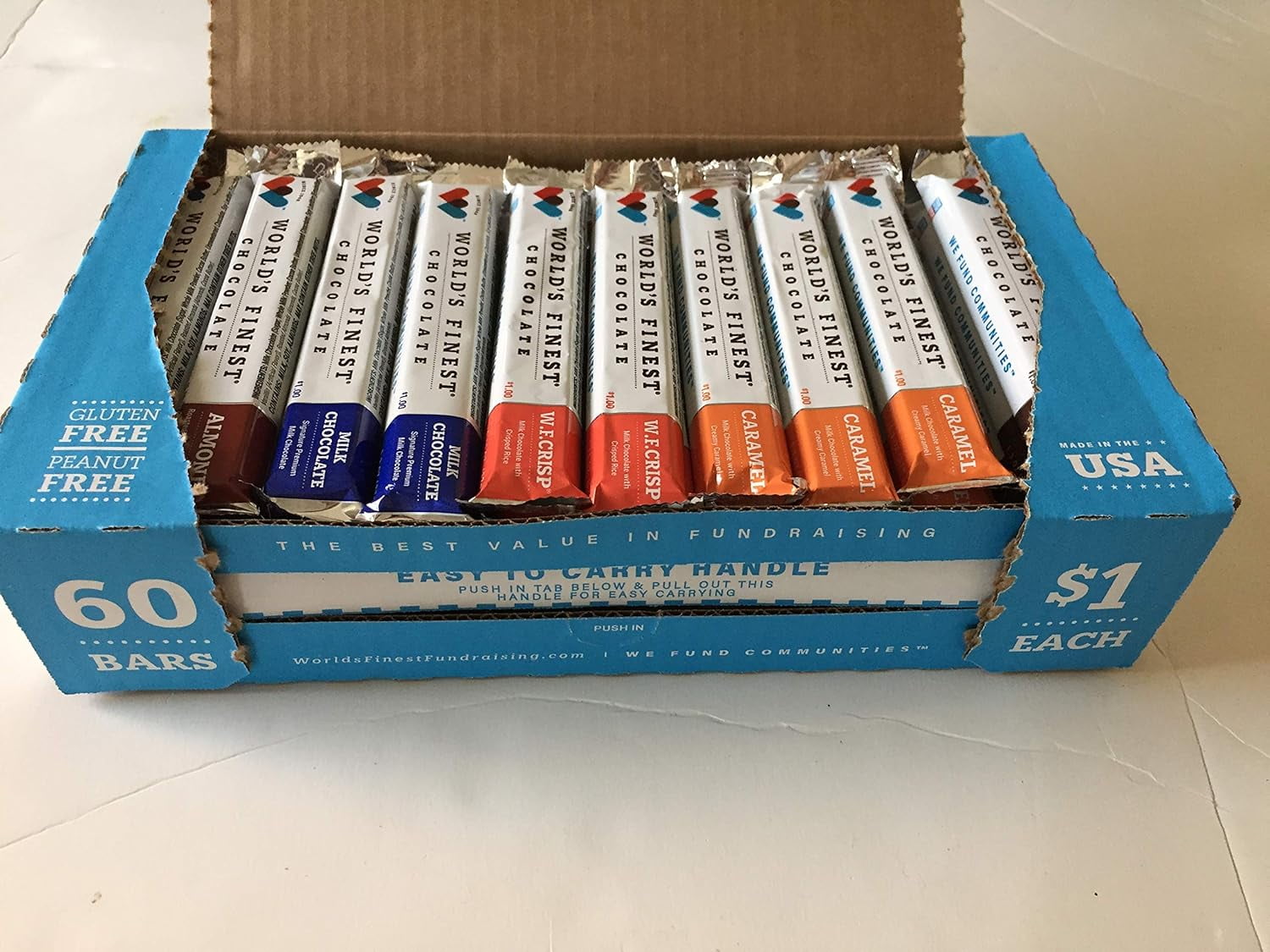 BuyBocceBalls Listing - 60 Bars - World's Finest Chocolate - Variety ...